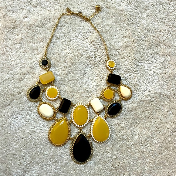 kate spade | Jewelry | Kate Spade Enamel And Gold Necklace | Poshmark